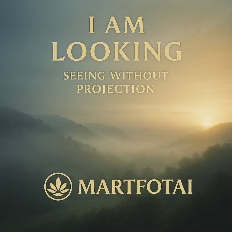 S01/E27: “I Am Looking” – Seeing Without Projection – Martfotai